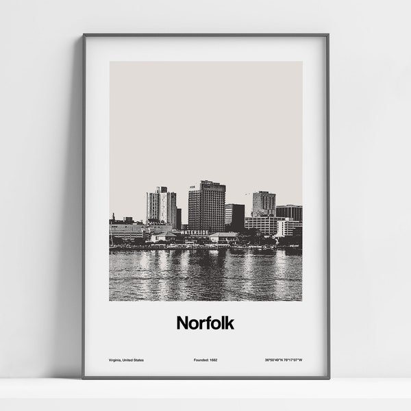 Norfolk Poster - Etsy