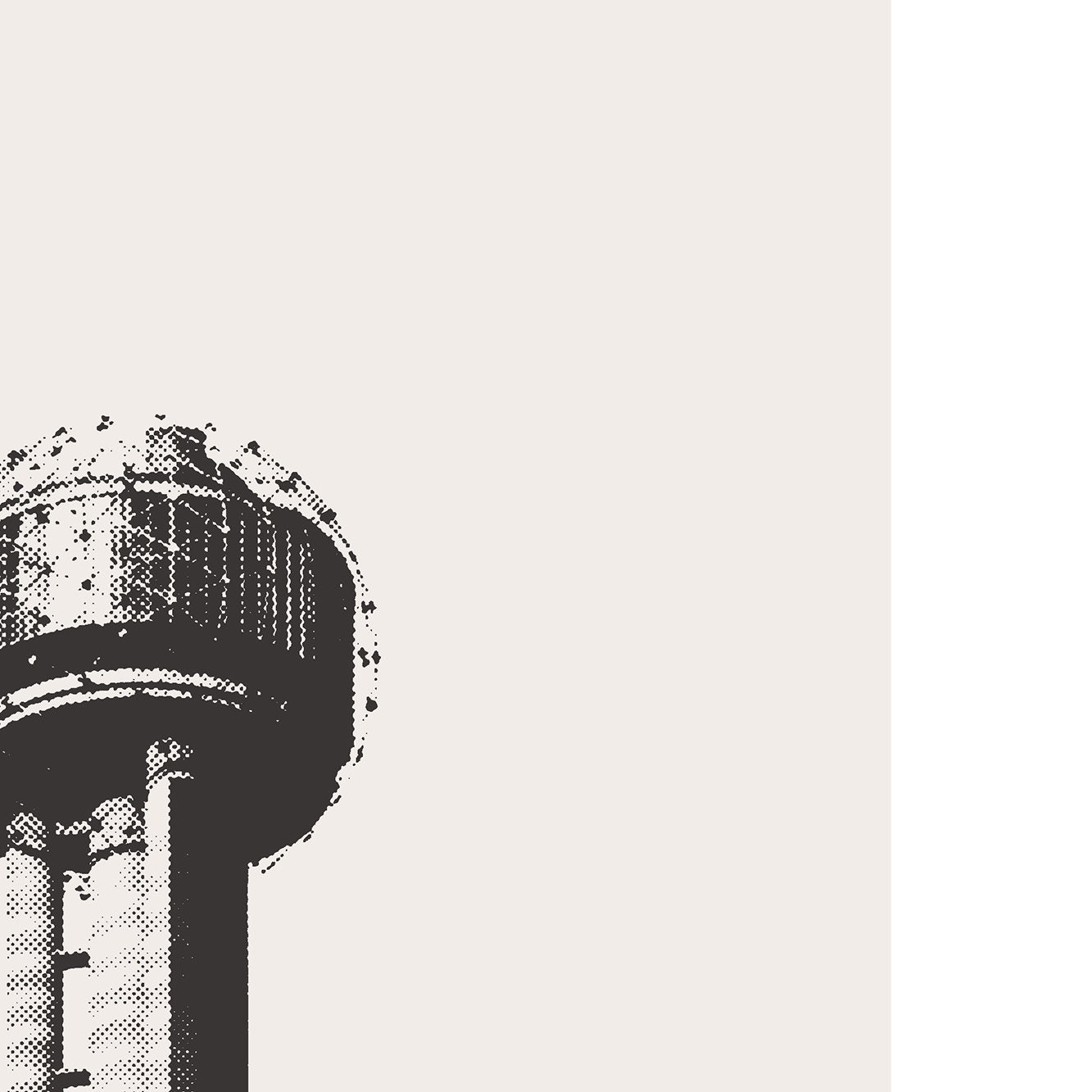 Dallas Print, Reunion Tower Dallas TX Poster, Dallas Texas Photography ...