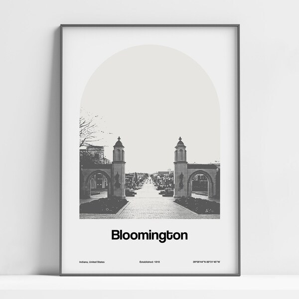 Bloomington Indiana - Etsy