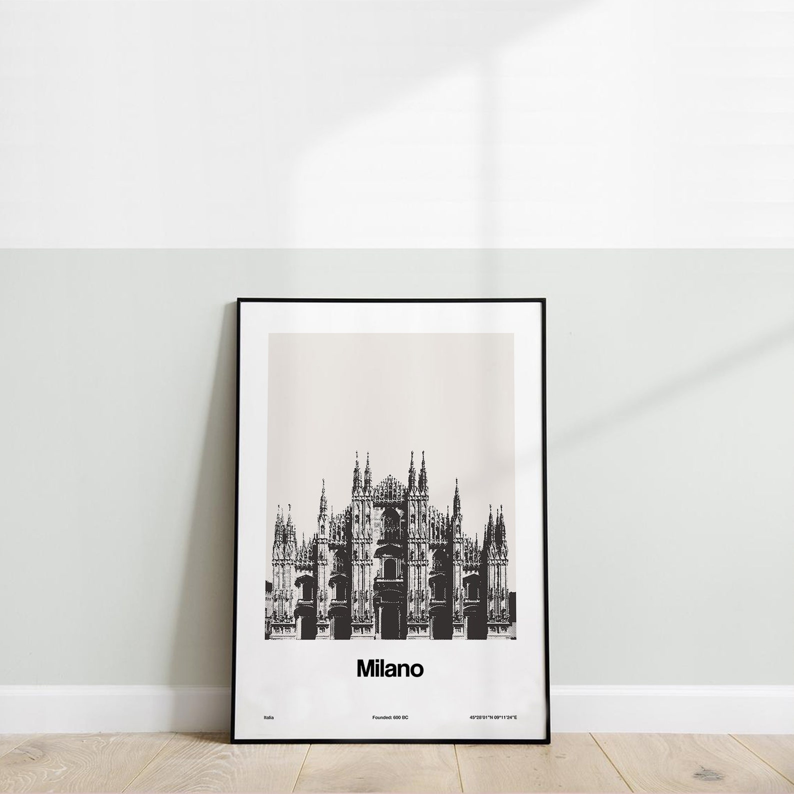Milan Print Milan Cathedral Poster Duomo Di Milano Italia - Etsy