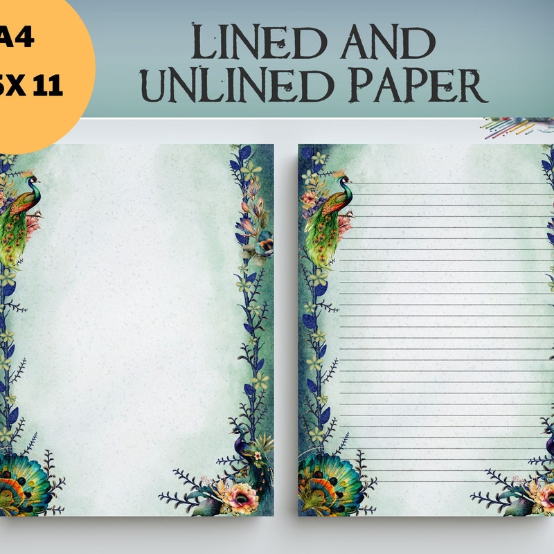Paper Peacock - Etsy