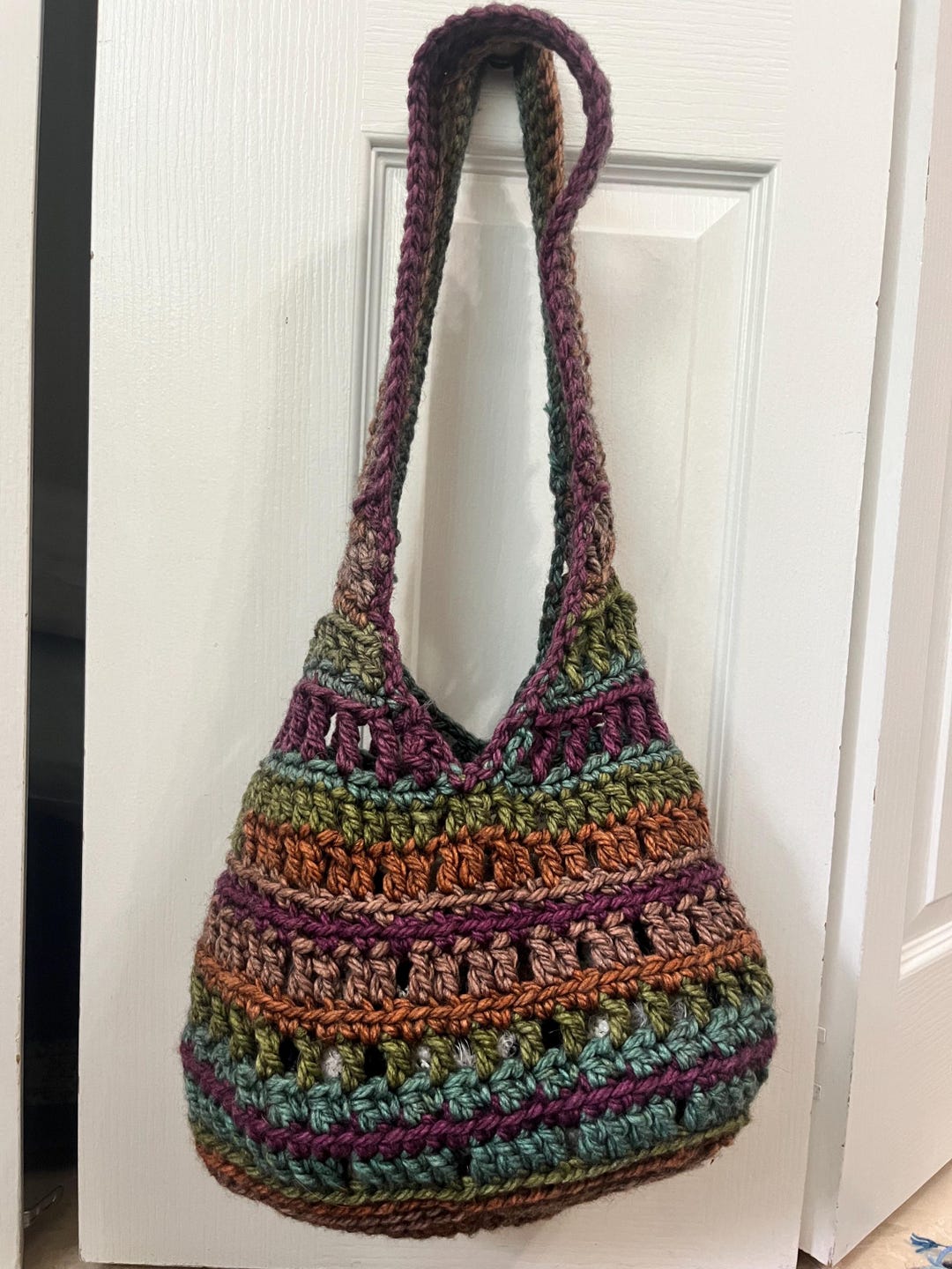 Large Crochet Bag - Etsy