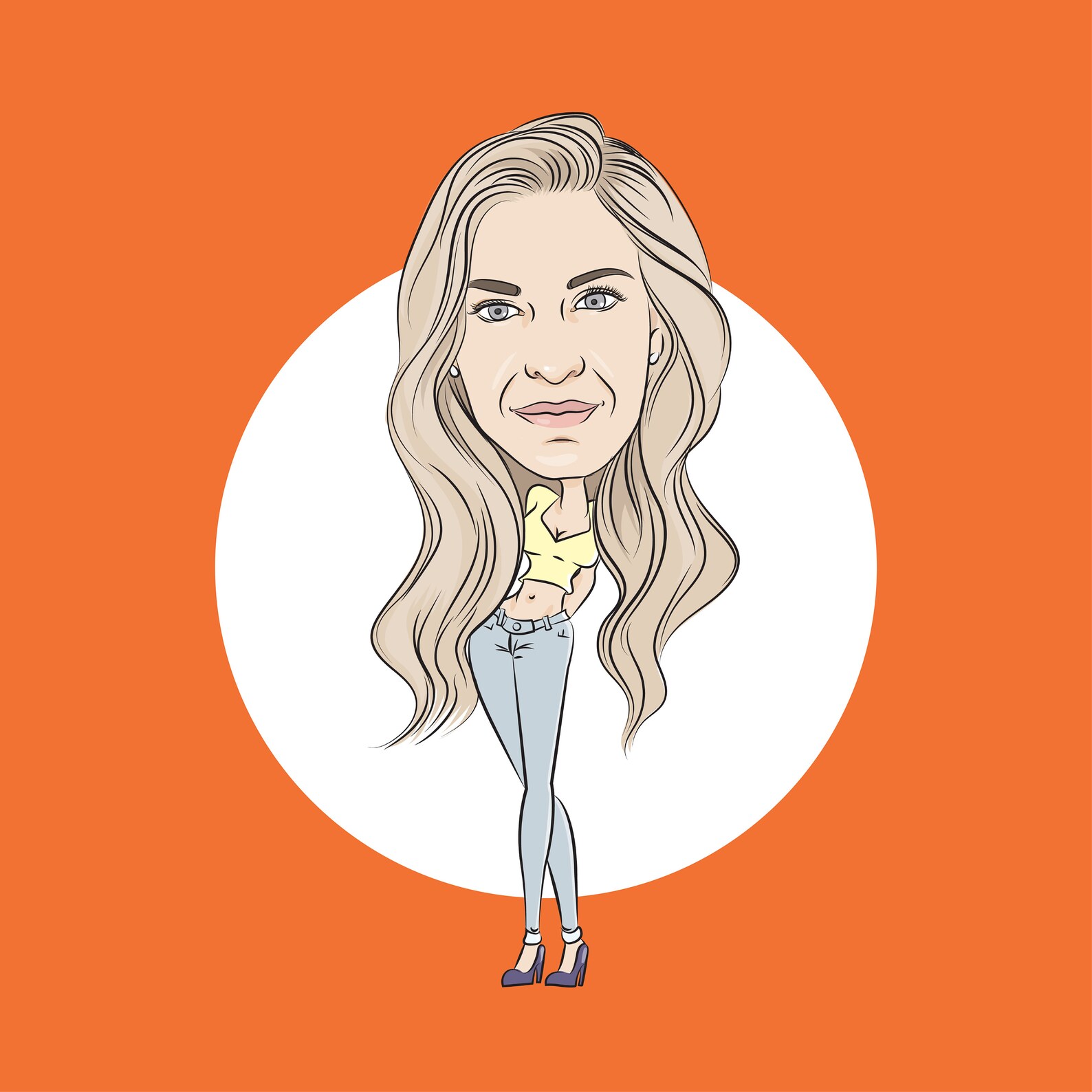 Design custom Caricature drawing from photo | Etsy