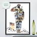 Custom USA Military Soldier Photo Collage - Personalized Patriotic ...