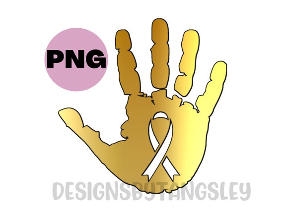 Golden Handprint PNG for Sublimation Print Design for - Etsy