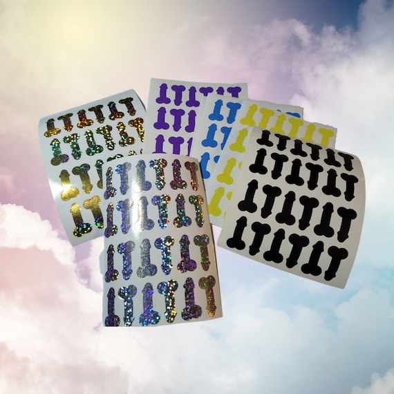 Penis stickers Dick vinyl stickers Bachelorette party | Etsy