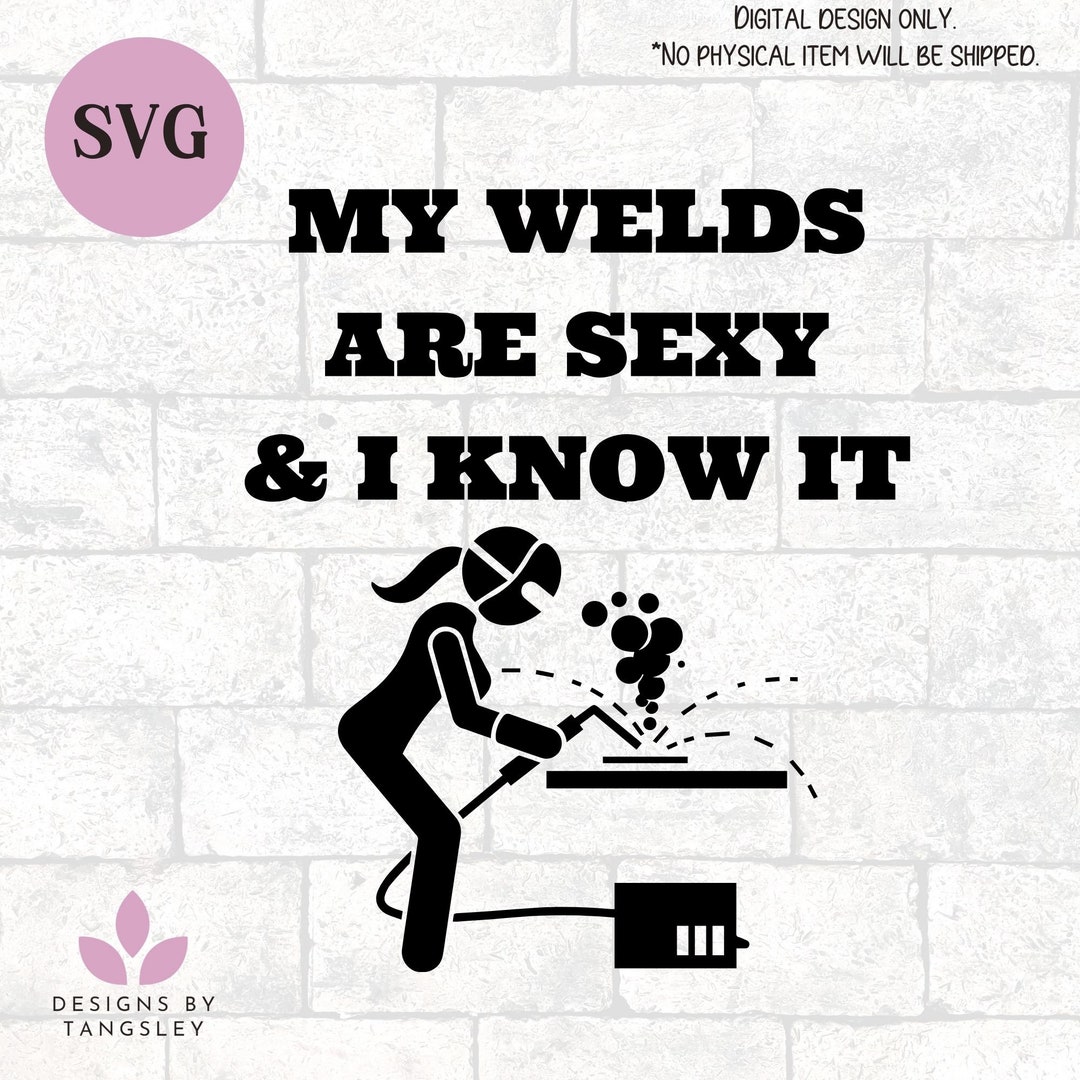 Female Welder SVG, Digital File for Cricut and Silhouette, Instant ...
