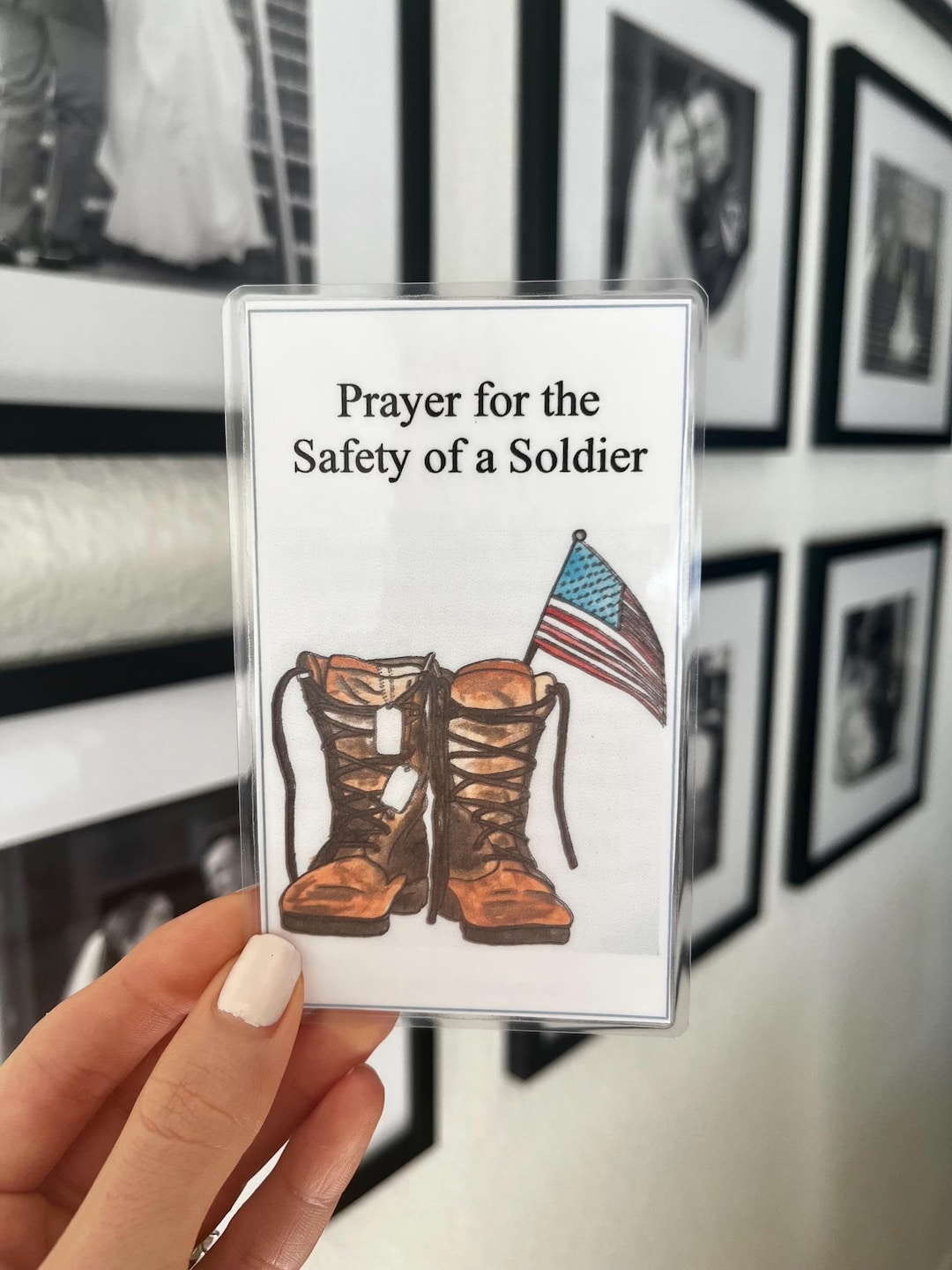 Soldier Gift Military Family Prayer Military Spouse Gift Christian ...