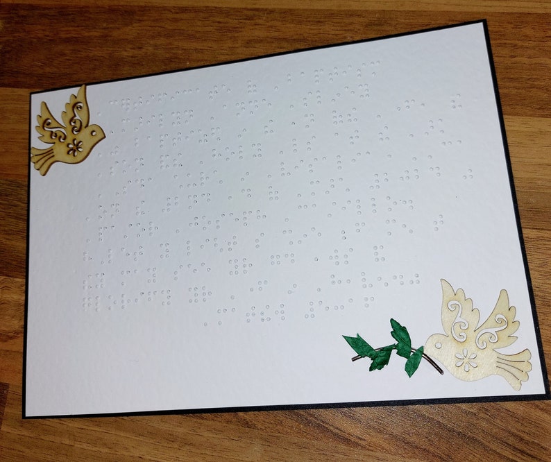Personalized Braille Certificate: Custom Award for the Visually ...