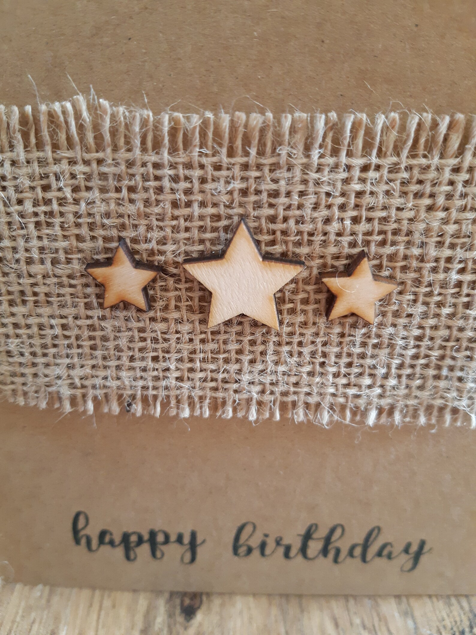 Star Birthday Card. Happy Birthday - Etsy
