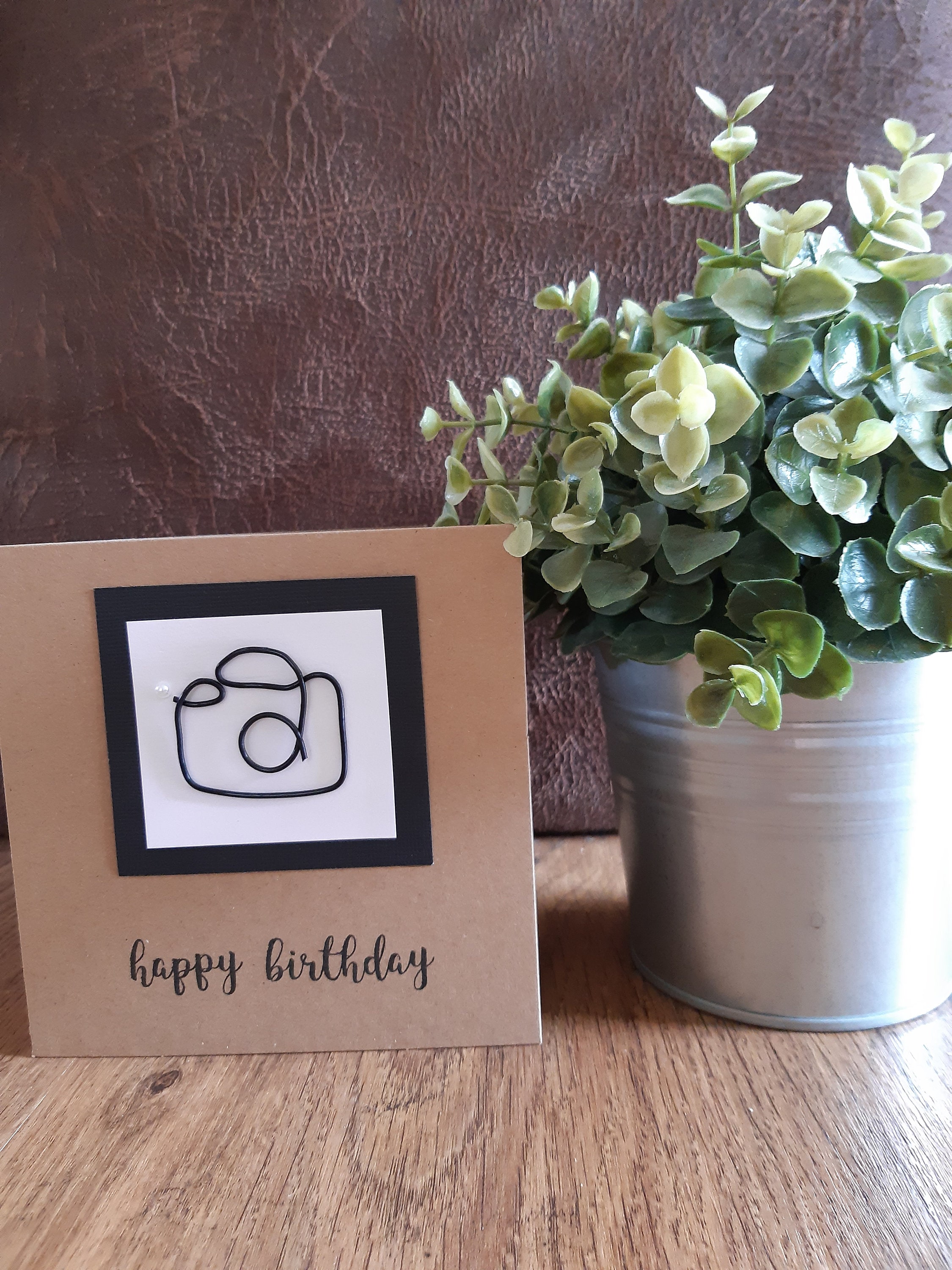 Camera Birthday Card. Happy Birthday Card. Photography - Etsy UK