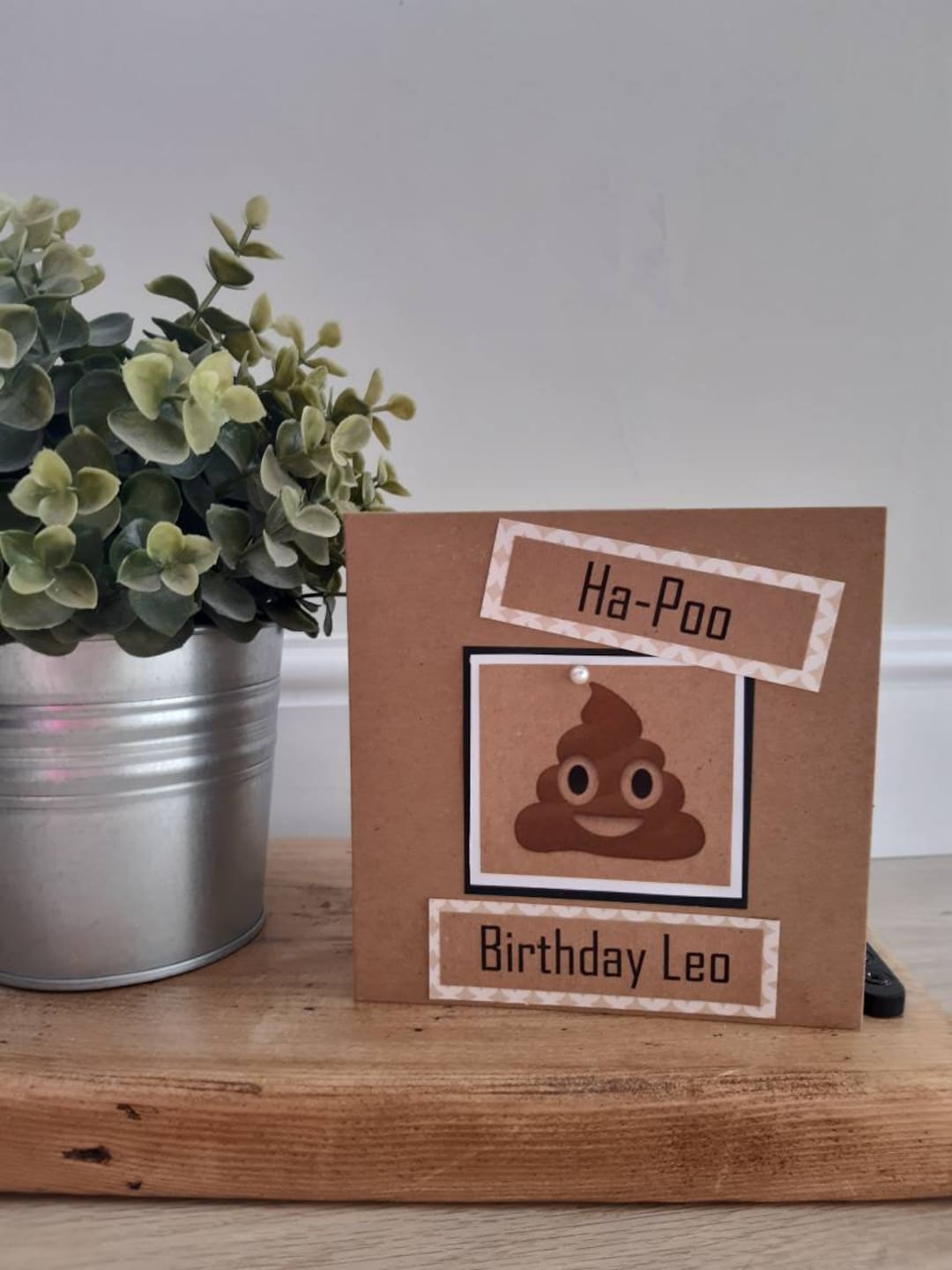 Poo Emoji Personalised Birthday Card. for Him for Her. Emoji - Etsy