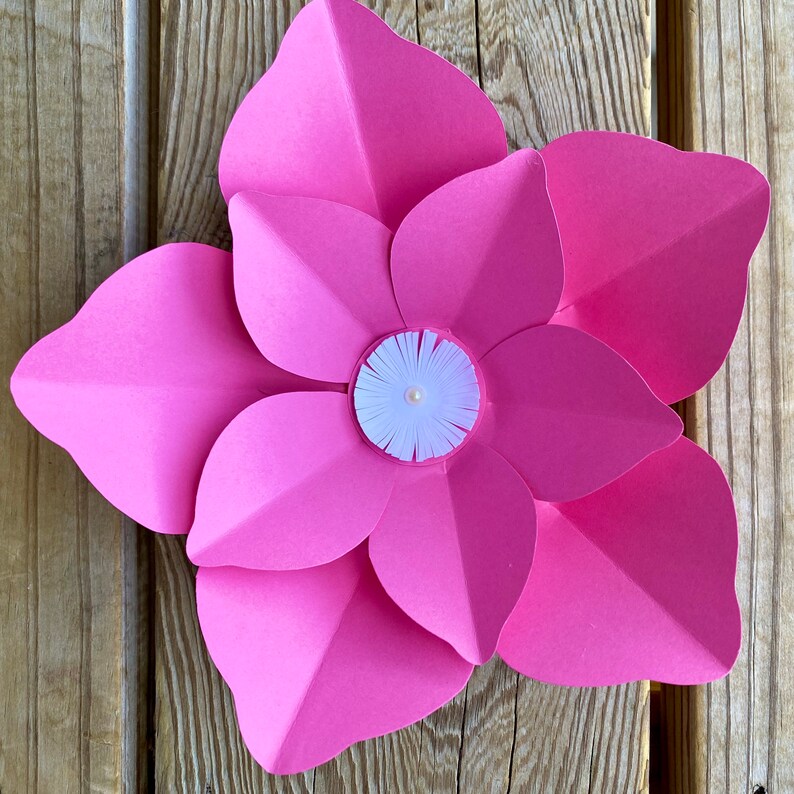 Paper flowers set Paper Flowers nursery paper flowers large | Etsy