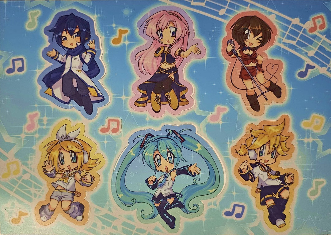 Vocaloid Sticker Sheet - Etsy