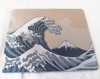 Great Wave Mouse Pad - Etsy