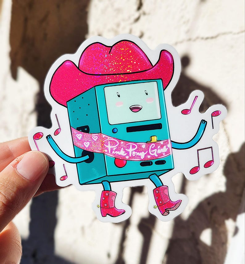 Adventure Time BMO Sticker - Etsy