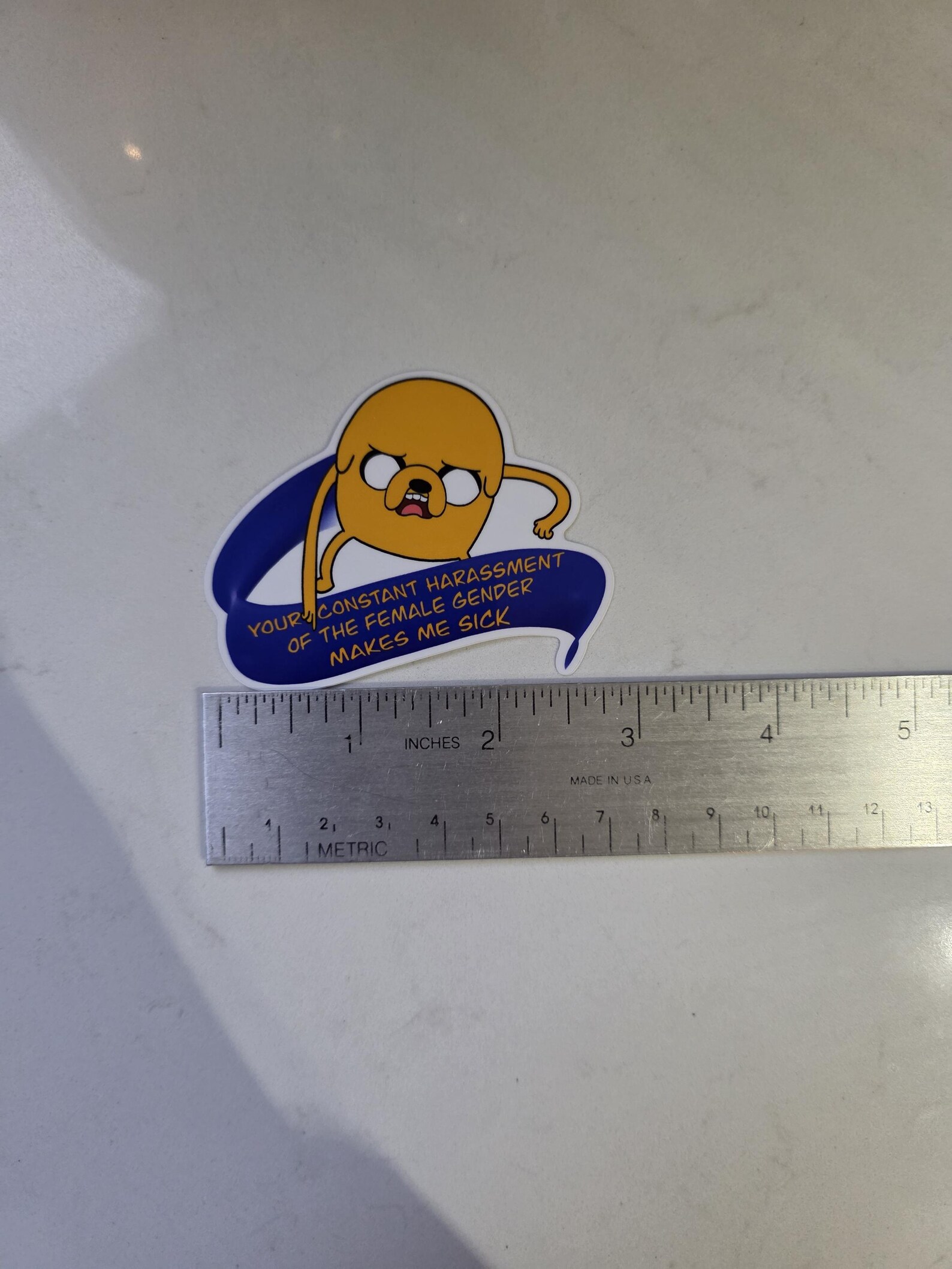 Adventure Time Jake Funny Sticker - Etsy