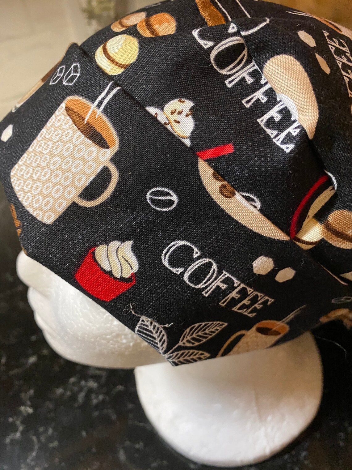 Coffee Scrub Hat-coffee Scrub Cap Latte Scrub Hat Fast - Etsy