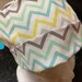 Chevron Scrub Cap Chevron Scrub Hat Ponytail Scrub Cap Chevron Scrub ...
