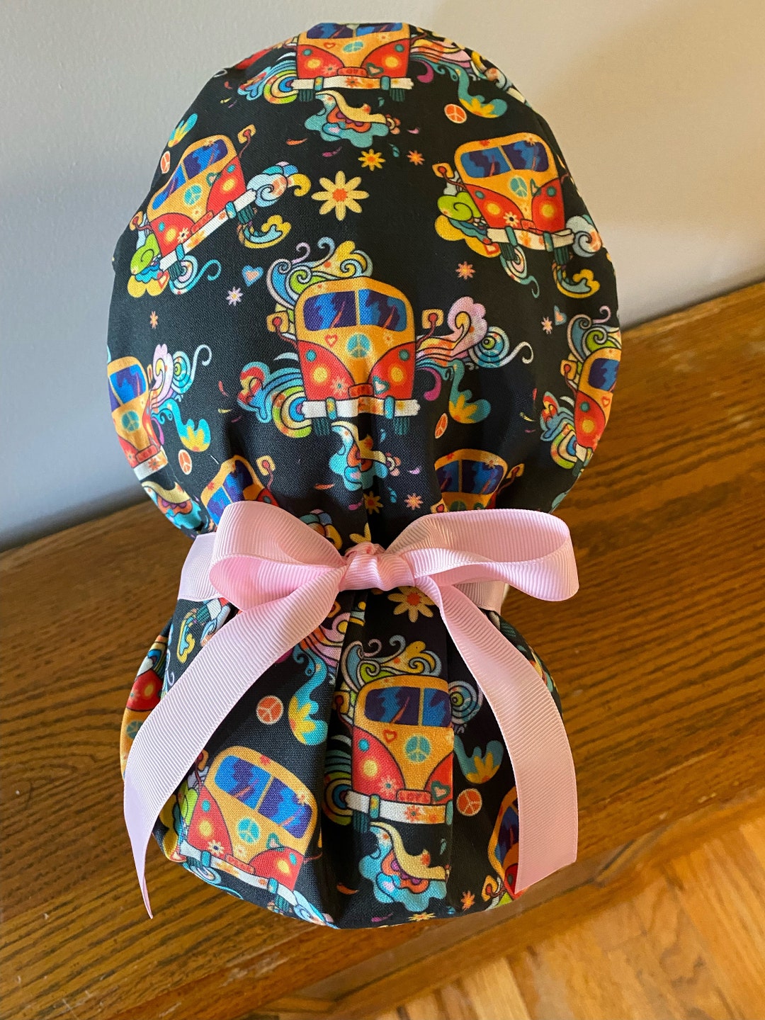 Hippie Van Scrub Cap- Outer Banks Scrub Cap- Pogue Life Scrub Cap ...