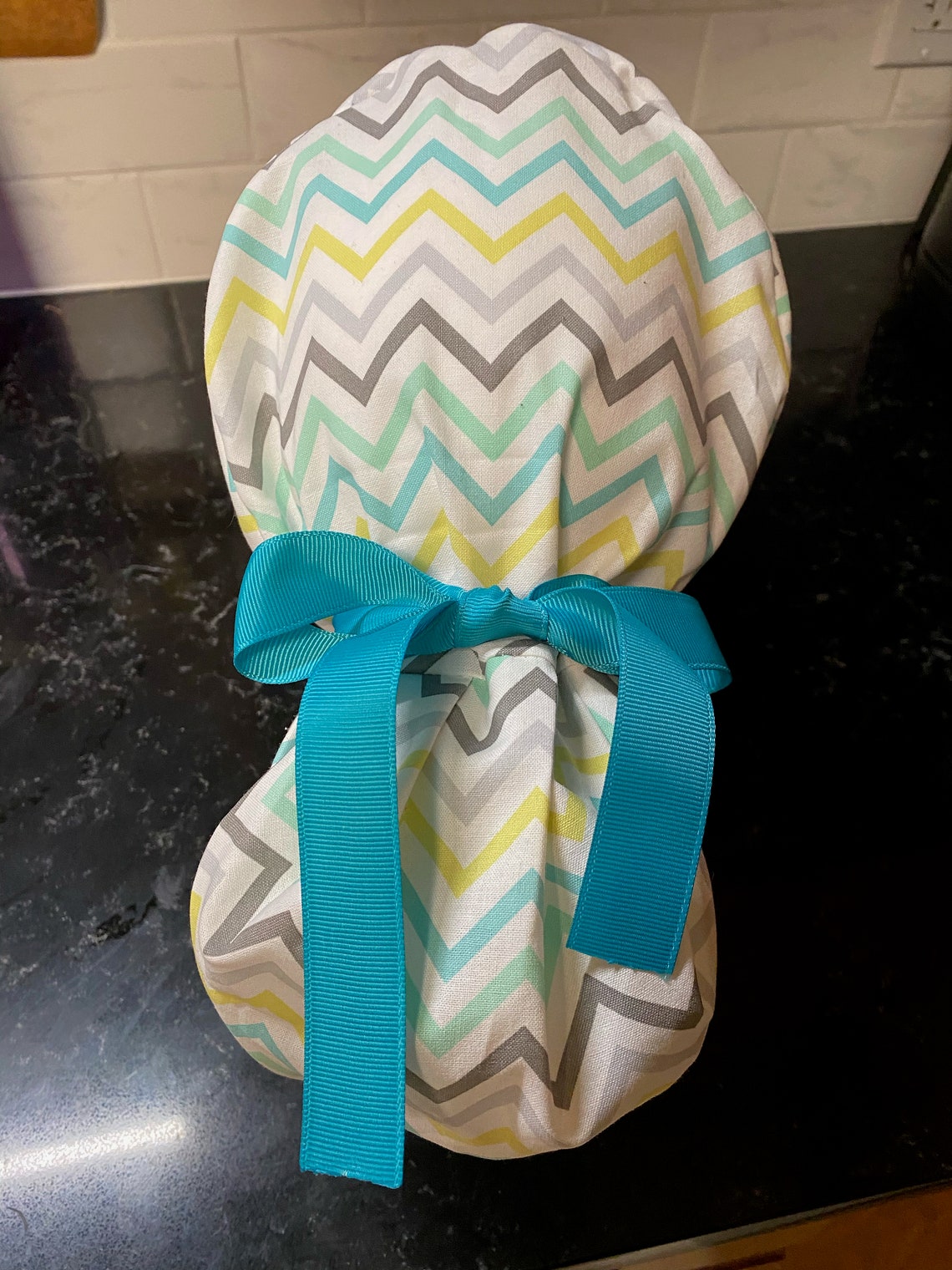 Chevron Scrub Cap Chevron Scrub Hat Ponytail Scrub Cap | Etsy