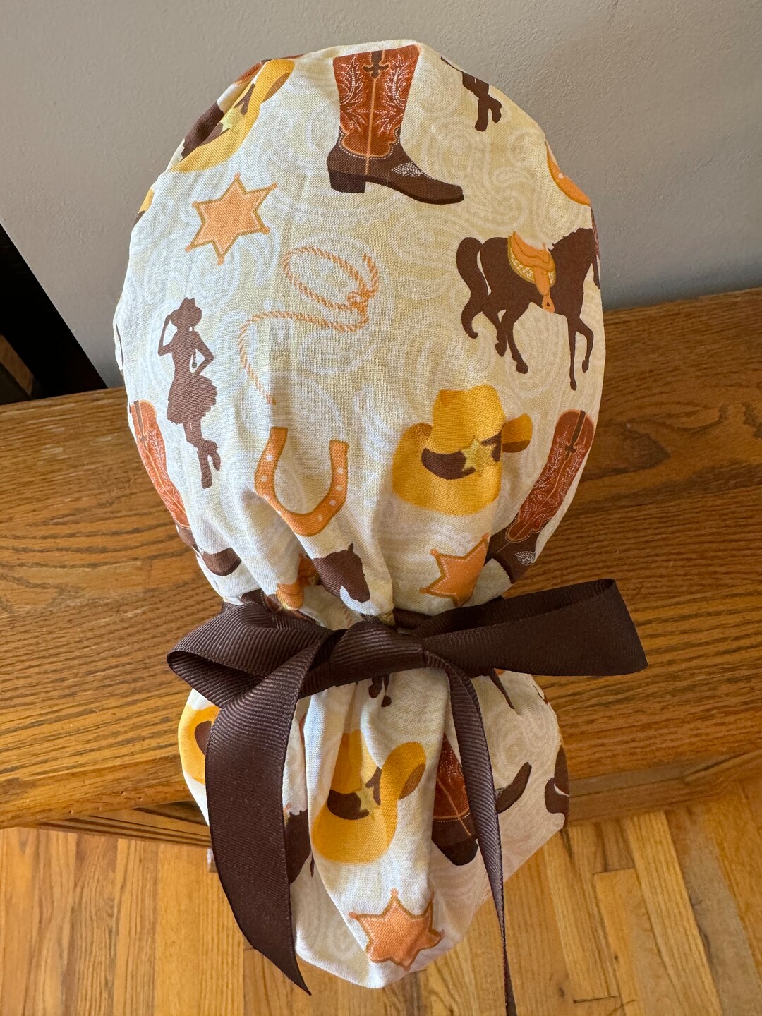 Horse Scrub Cap-cowgirl Scrub Hat-surgical Scrub Cap-nursing Cap ...