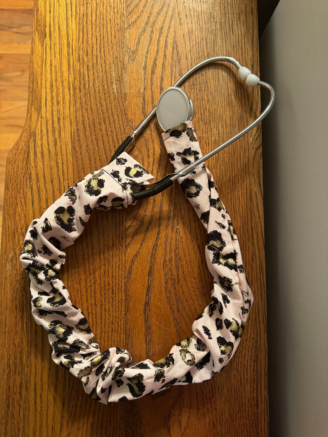 Cheetah Print Stethoscope Cover- Stethoscope Scrunchies - Stethoscope ...