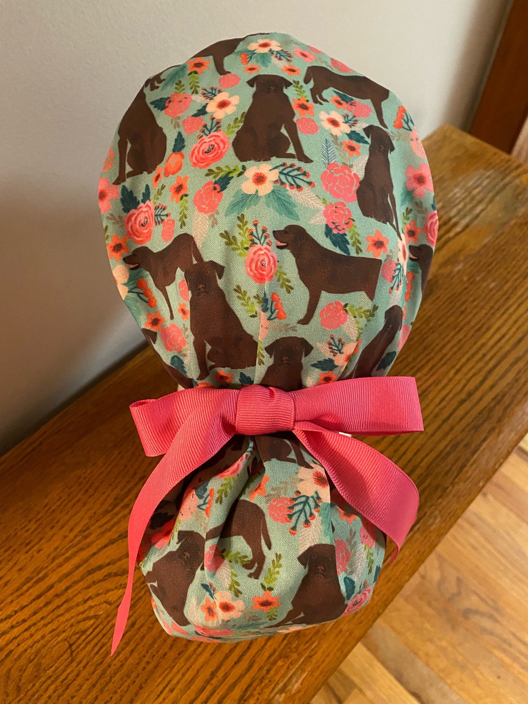 Chocolate Labrador Retriever Scrub Cap-chocolate Lab Scrub Cap-dog ...