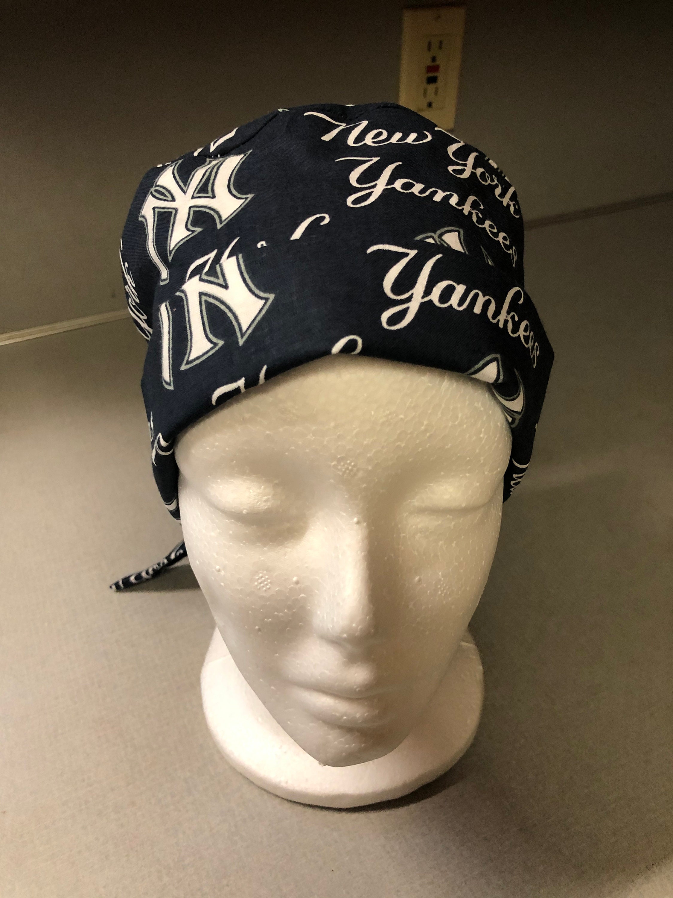 Scrub Hat- New York Yankees Scrub Hat- Scrub Hat-unisex Scrub Cap-tie ...