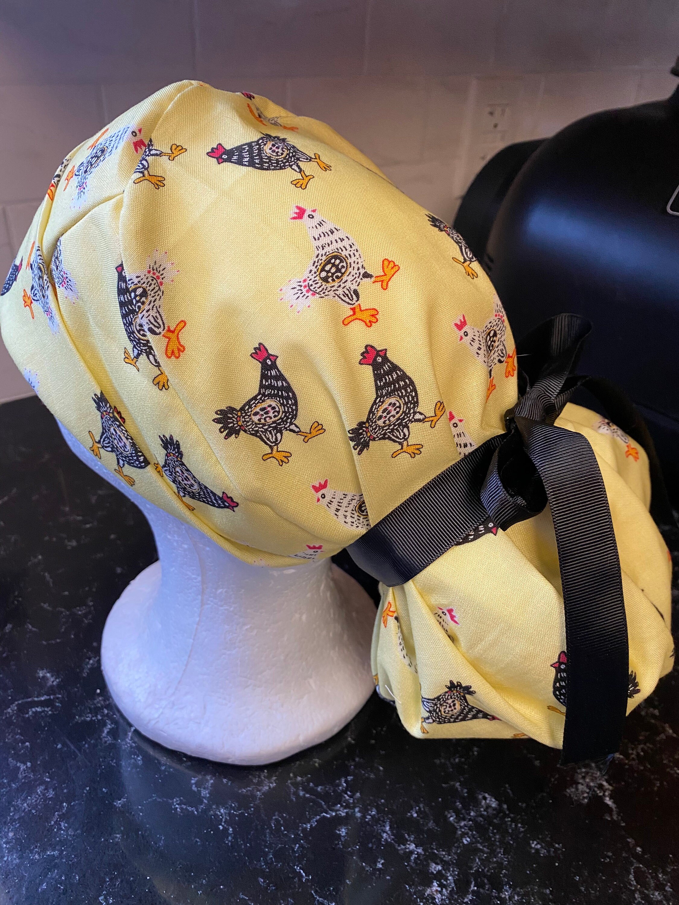 Chicken Scrub Hat-Scrub Hat Chicken Scrub Hat-Scrub | Etsy