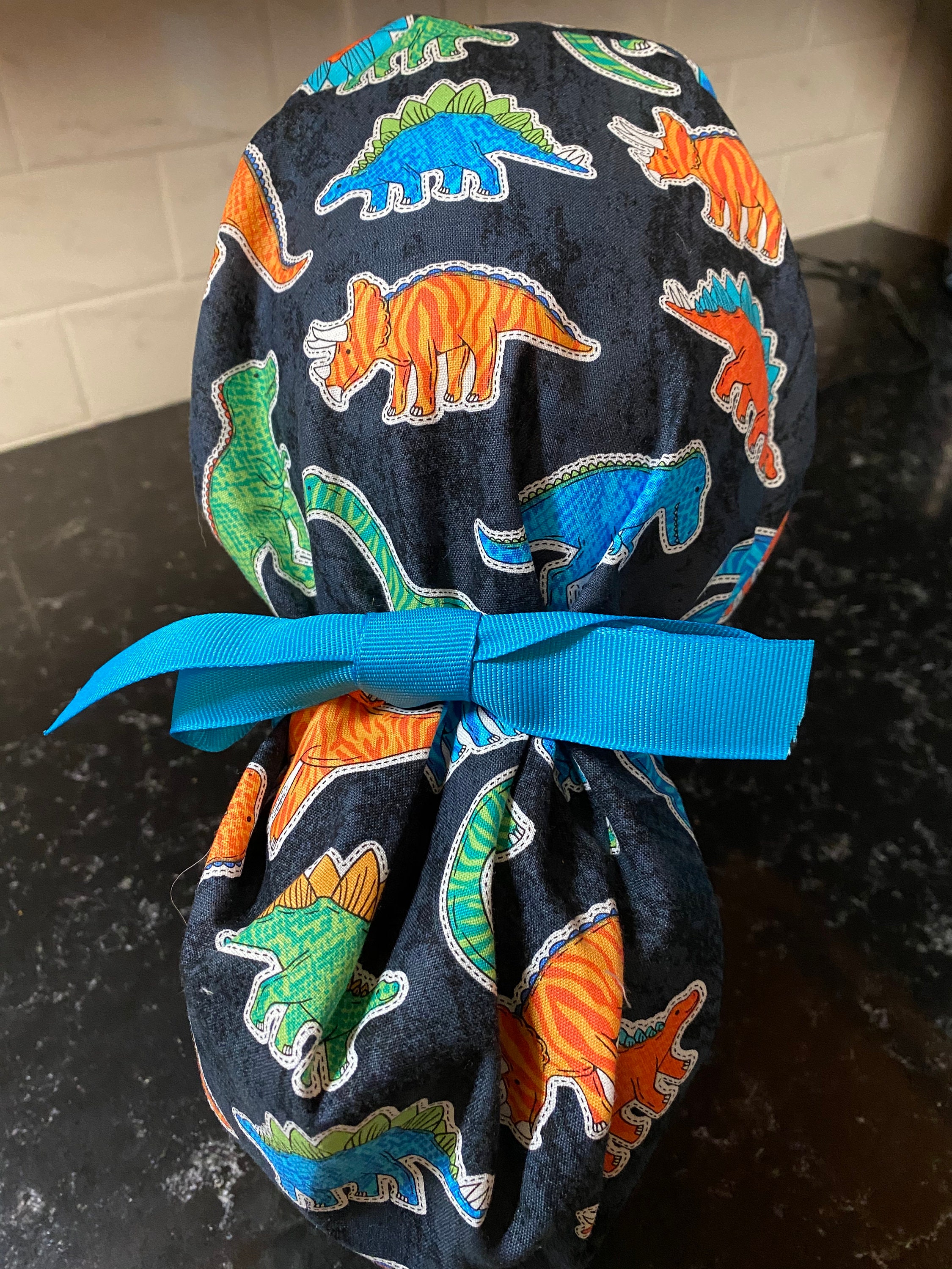 Dinosaur Scrub Hat-Dinosaur Scrub Cap Women's Dinosaur | Etsy