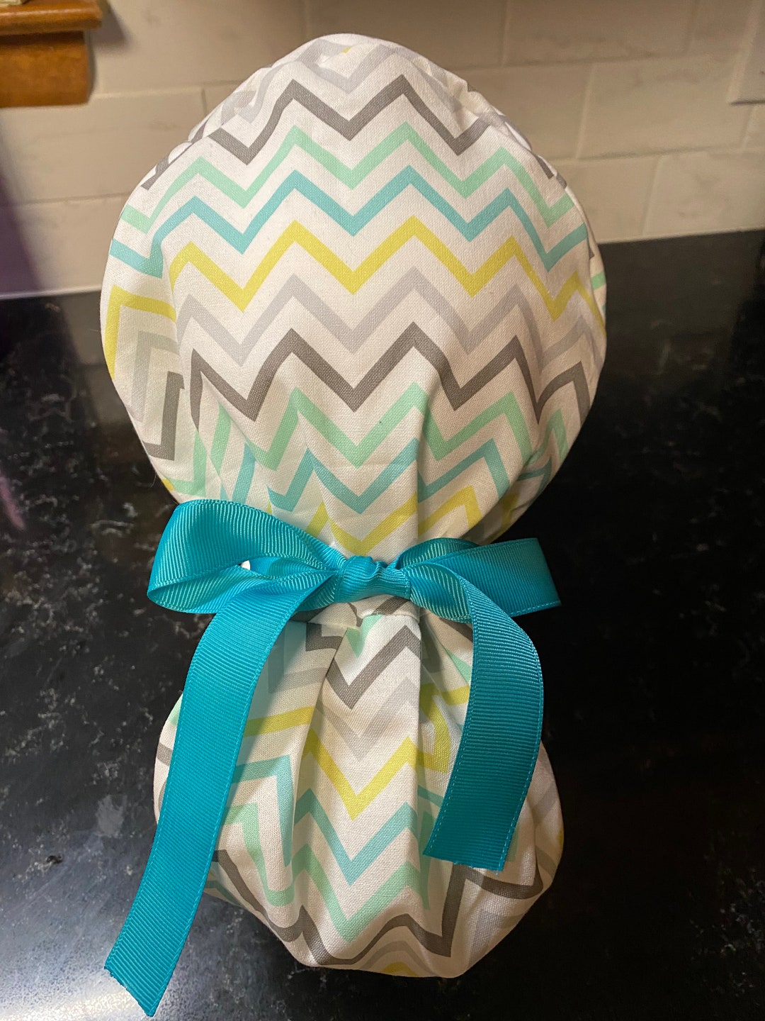 Chevron Scrub Cap- Chevron Scrub Hat- Ponytail Scrub Cap- Chevron Scrub ...