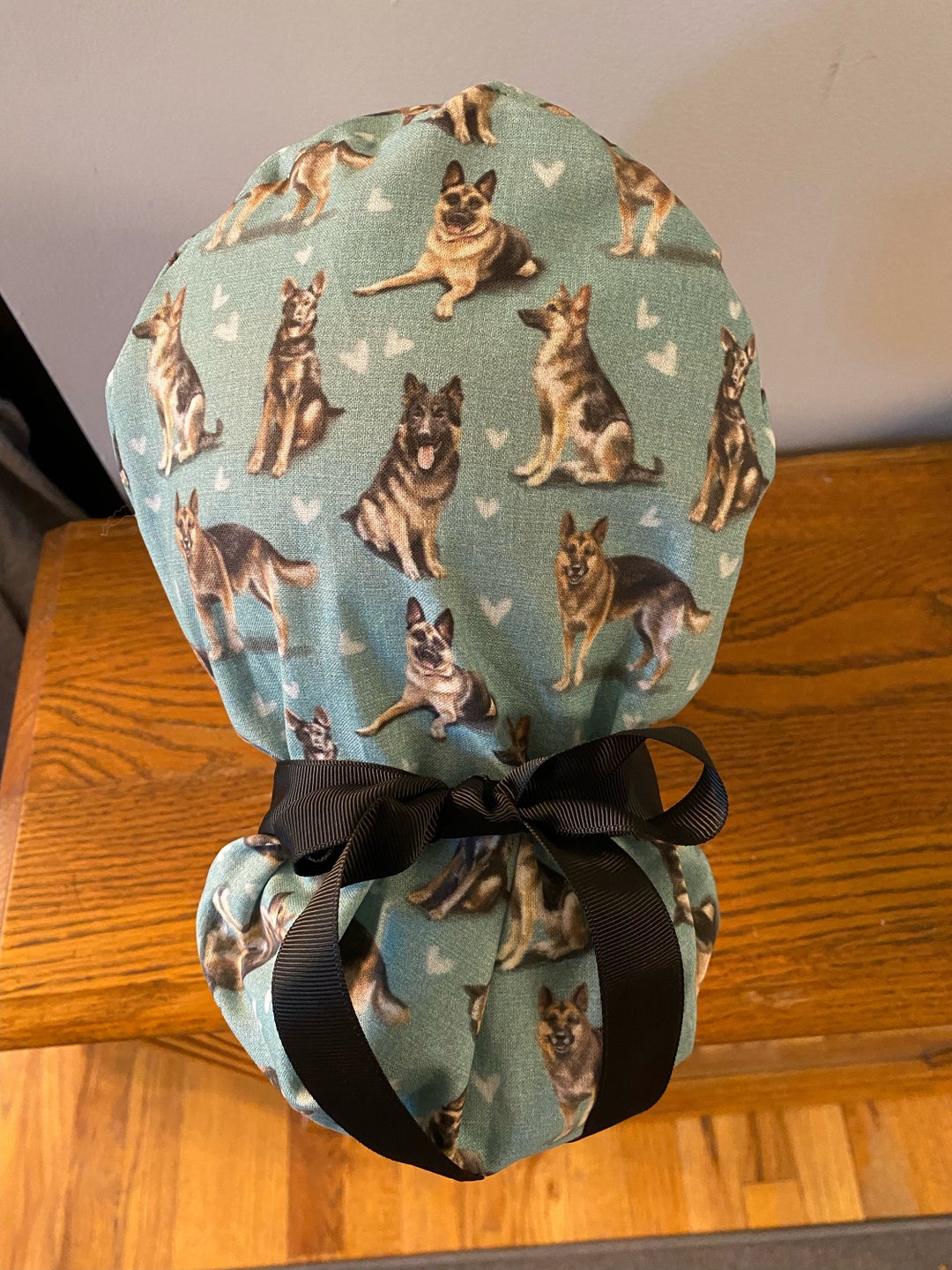 German Shepherd Scrub Cap-german Shepherd OR Scrub Cap Dog Scrub Cap ...