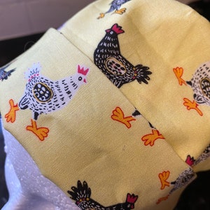 Chicken Scrub Hat-scrub Hat- Chicken Scrub Hat-scrub Cap-women's Scrub ...