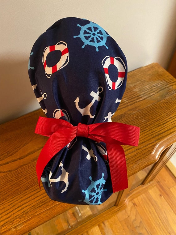 Anchor Scrub Cap Boating Scrub Cap Boat Scrub Cap Anchor OR | Etsy