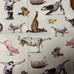 Farm Animal Yoga Scrub Cap- Yoga Scrub Hat- Chicken Scrub Hat-women's ...