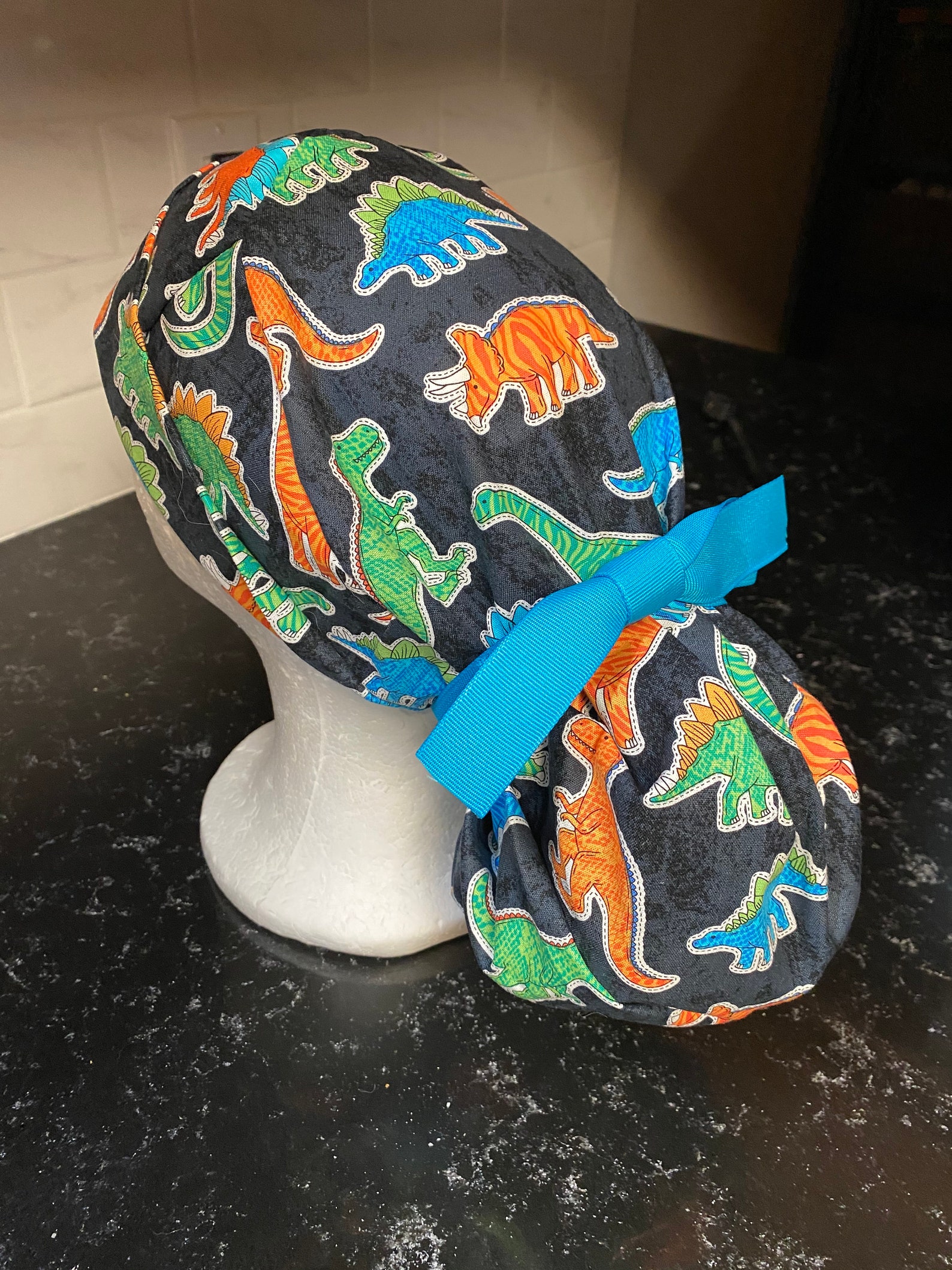 Dinosaur Scrub Hat-dinosaur Scrub Cap Women's Dinosaur - Etsy