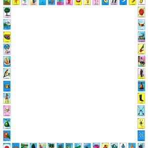 LOTERIA LARGE FRAME | Picture Frame, Annoucements, Poster, Flyers Etc. "new" on Sale Now! - Etsy