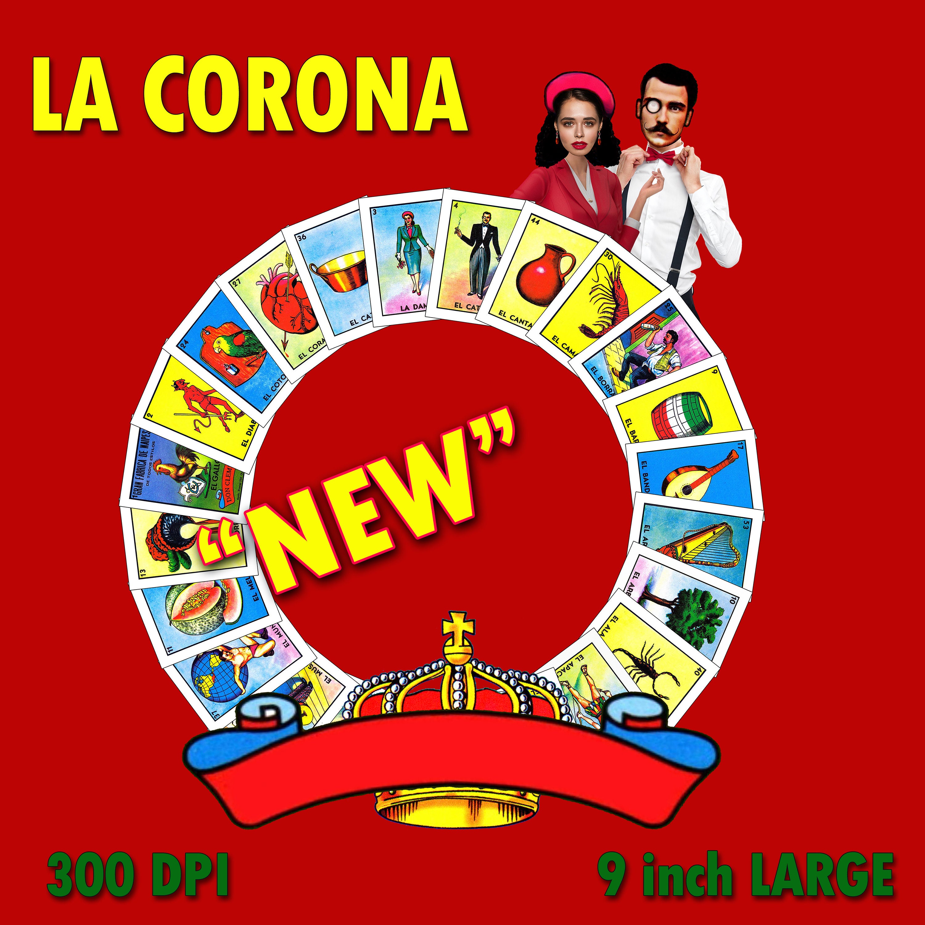 LOTERIA Old School | 4 Versions of Circle Design | NEW Design. - Etsy
