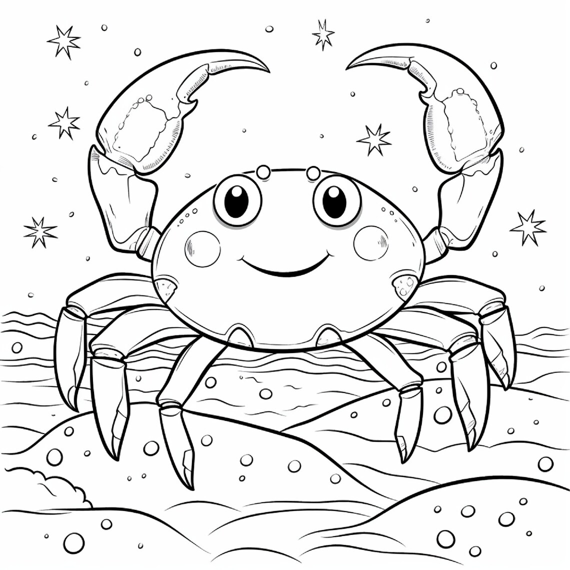 120 Cute Sea Creaters | Coloring Pages | on Sale Now! - Etsy