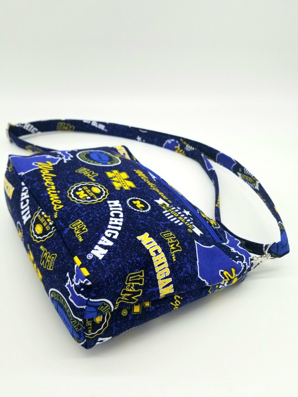 University of Michigan Crossbody Bag Wolverines Crossbody - Etsy