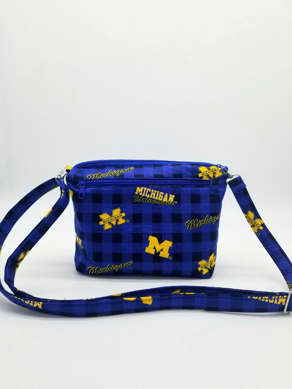 University of Michigan Crossbody Bag Wolverines Crossbody - Etsy