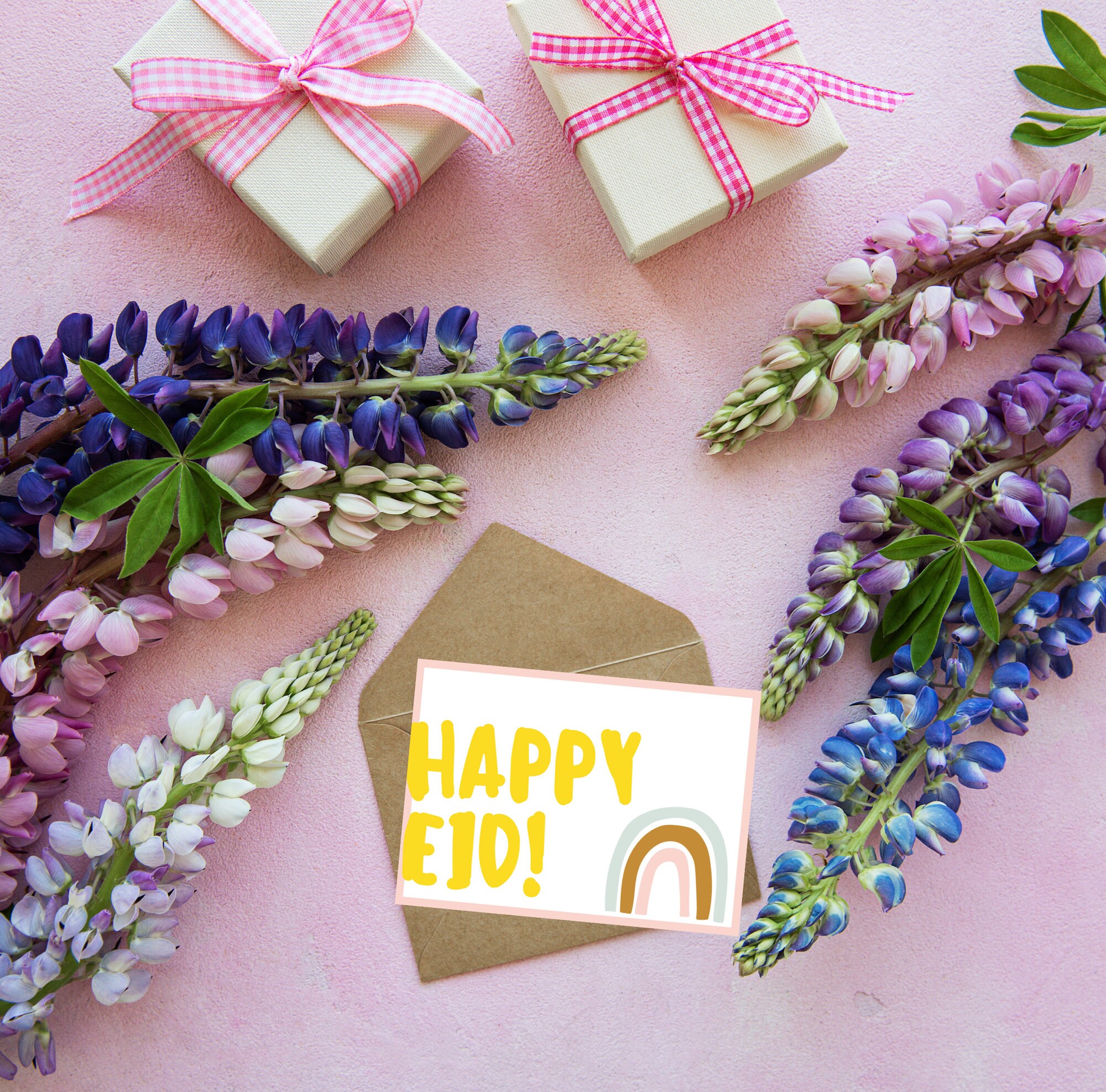 Happy Eid Card Printable Eid Card Eid Mubarak Card Islamic - Etsy