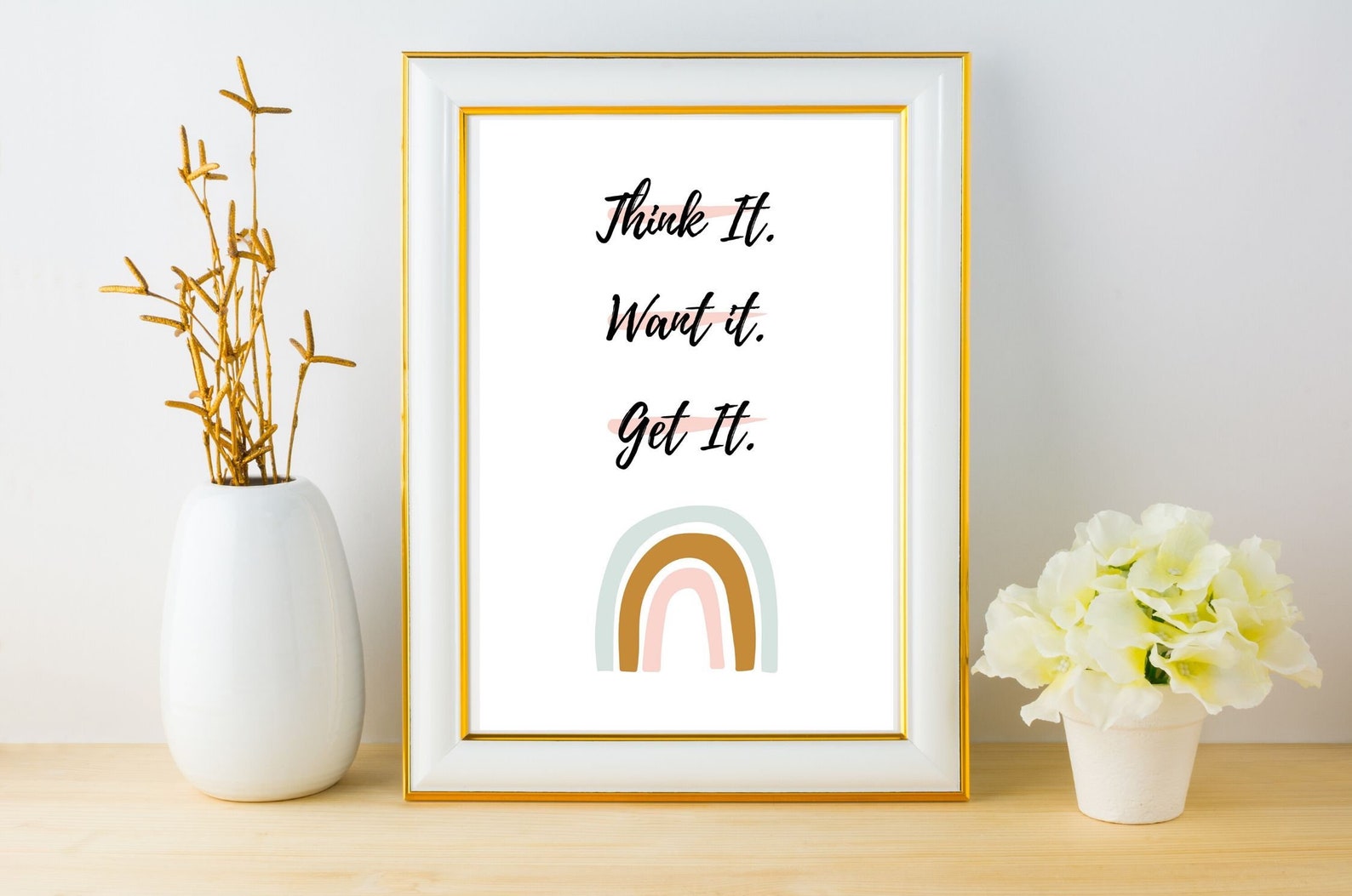 Kids Room Decor Motivational Poster Motivational Quote Modern Wall Art ...