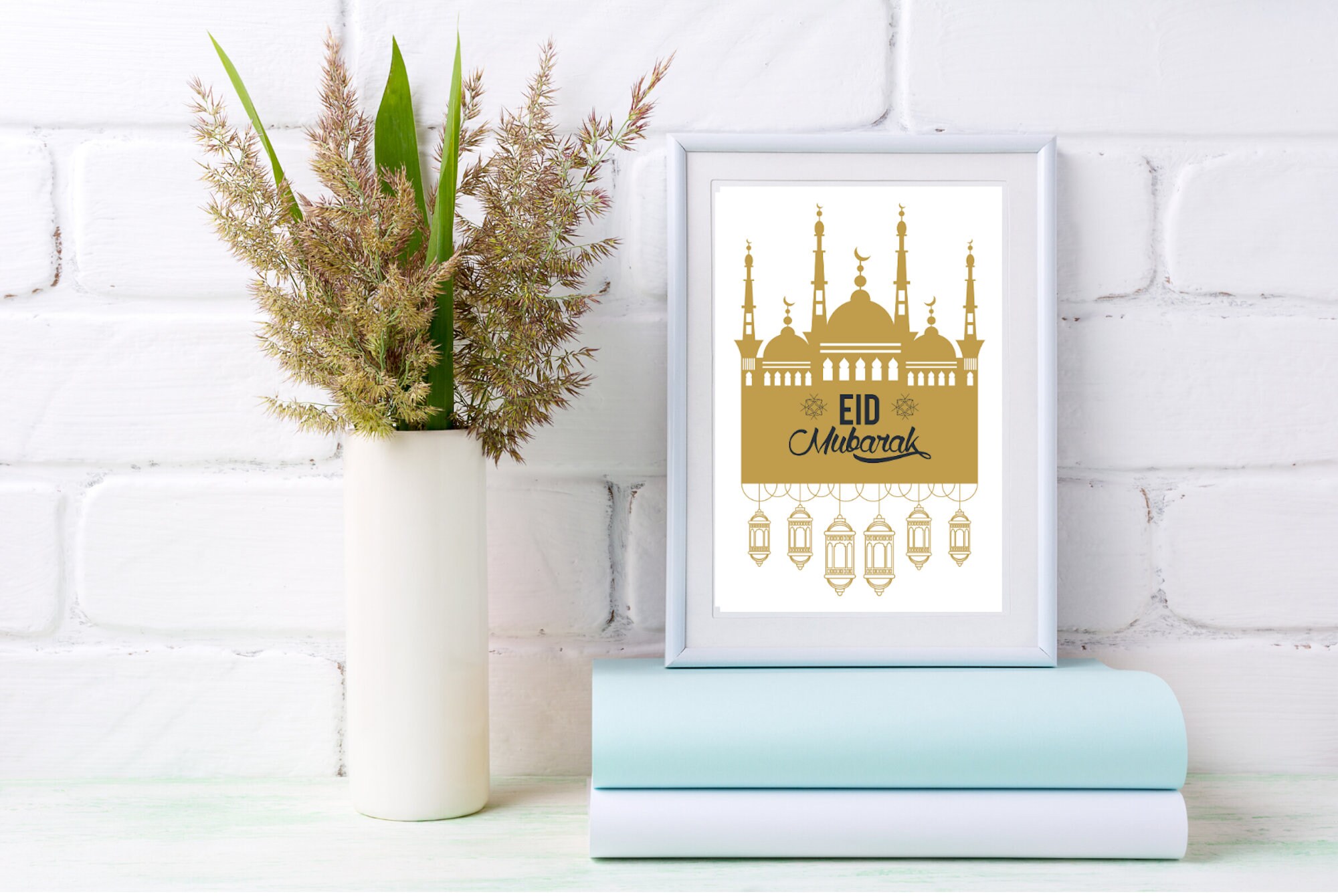 Eid Mubarak Print, Eid Print, Eid Poster, Eid Wall Art, Eid El Adha ...