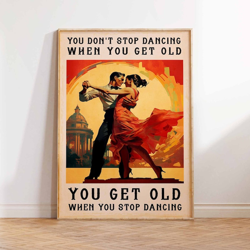 Dance Poster - Etsy