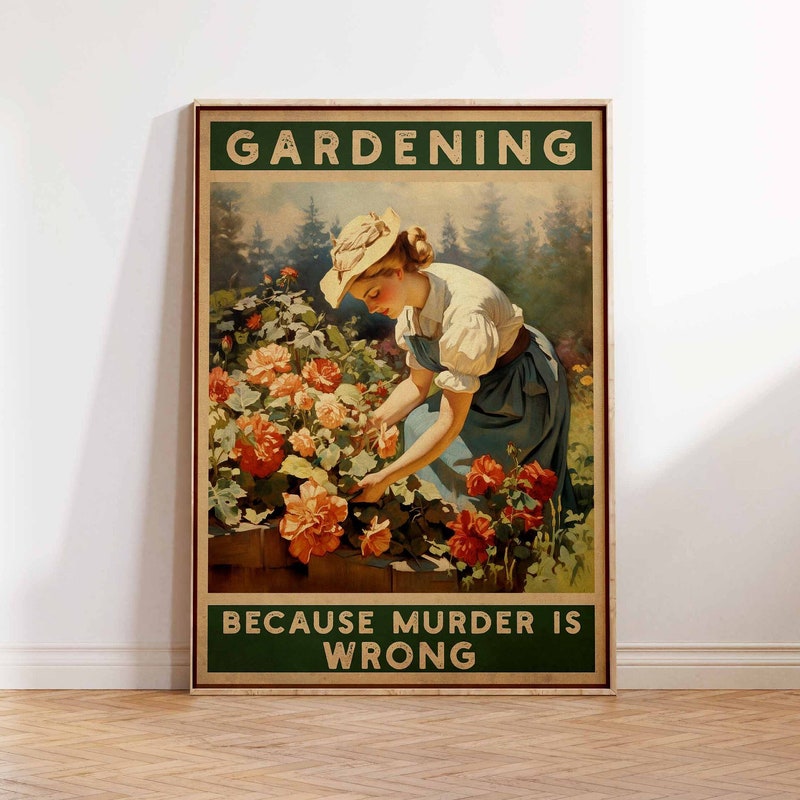 Gardening Sign - Etsy