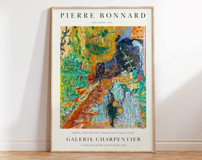 Pierre Bonnard Print, Bonnard Art Print, Bonnard Floral Poster, Bonnard ...