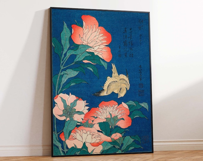 Moon Illustration Print Japanese Art Print Vintage Moon - Etsy