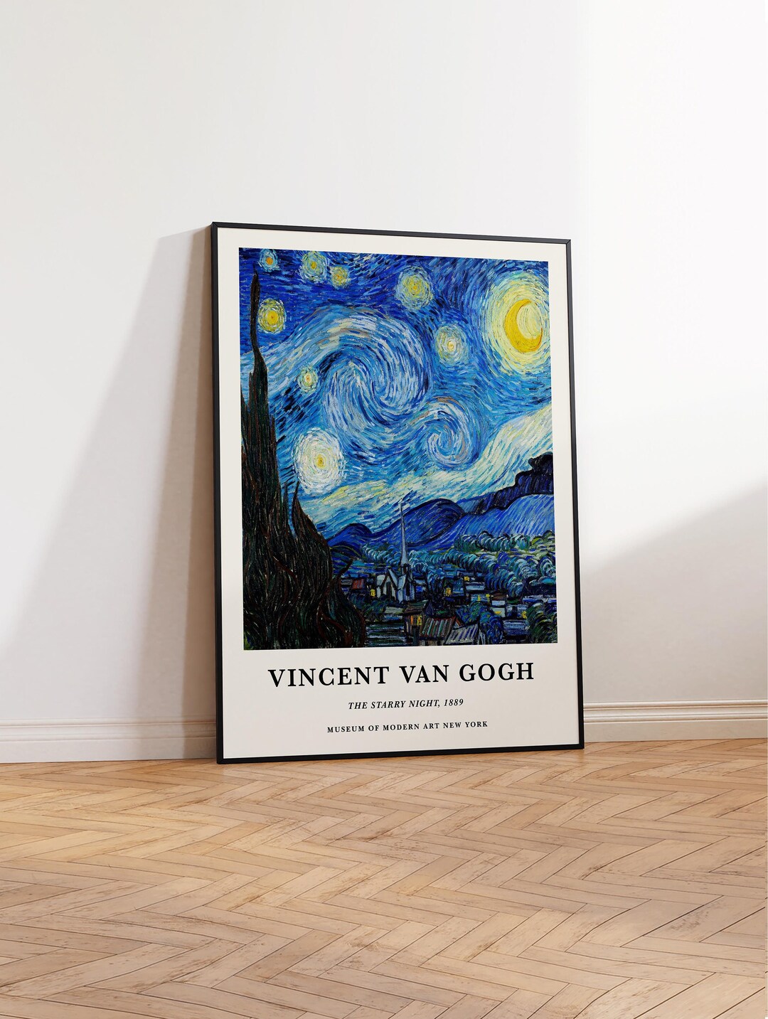 Vincent Van Gogh Poster Print, Van Gogh the Starry Night Print, Van ...